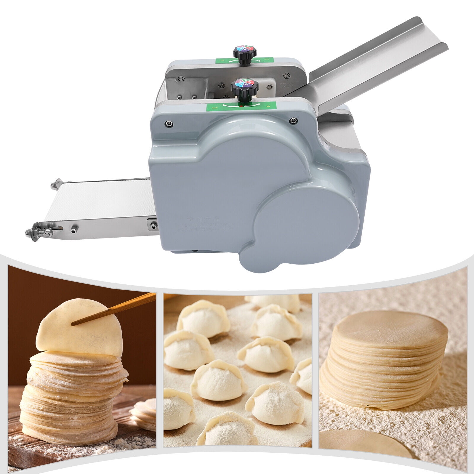 Automatic Dumpling Skin Machine 110V Dumpling Wrapper Maker 60 Pieces ...