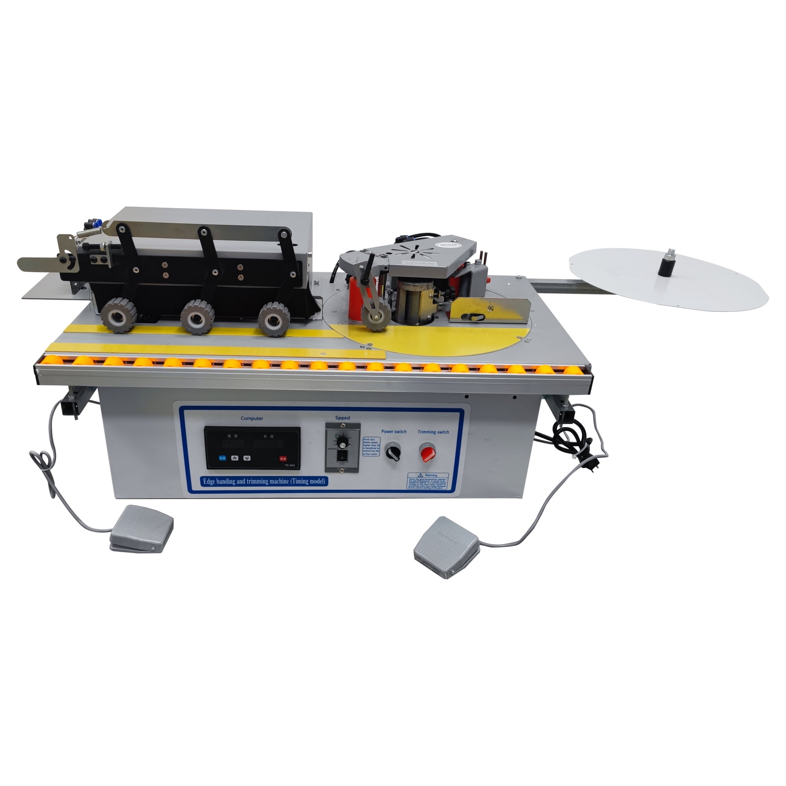 Automatic Edge Banding Machine Edge Bander Curve Woodworking Wood Board ...