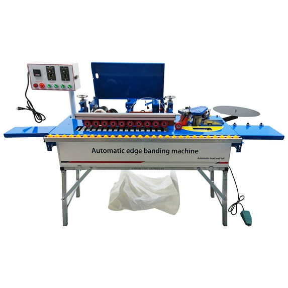 Automatic Edge bonding Machine Curve Straight Edge Sealing and Trimming ...