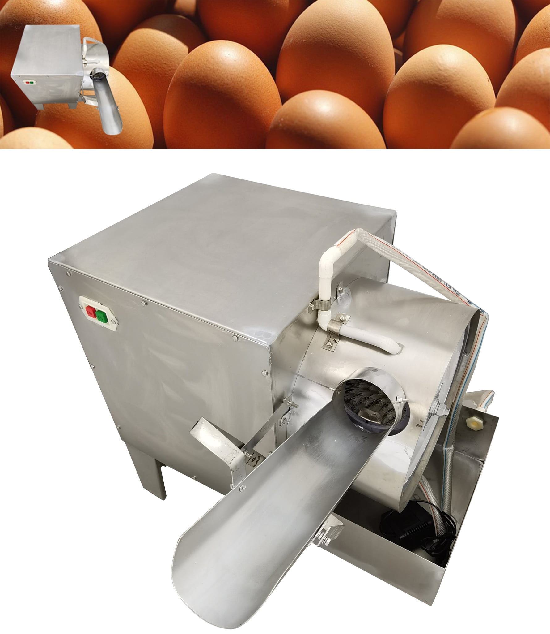 Automatic Egg Washing Machine Electric Farm Egg Surface Cleaning ...