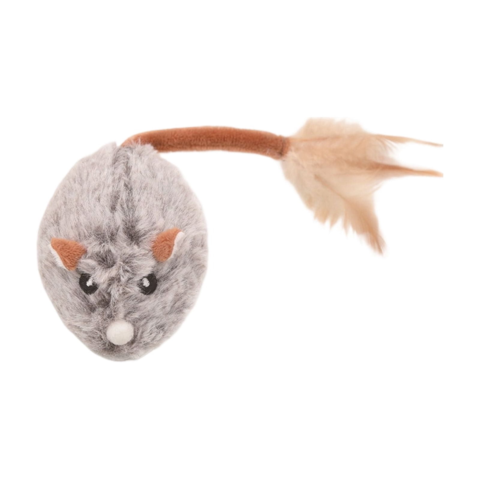 Automatic Electric Cat Toy Mouse, Self-Entertaining Plush Interactive ...