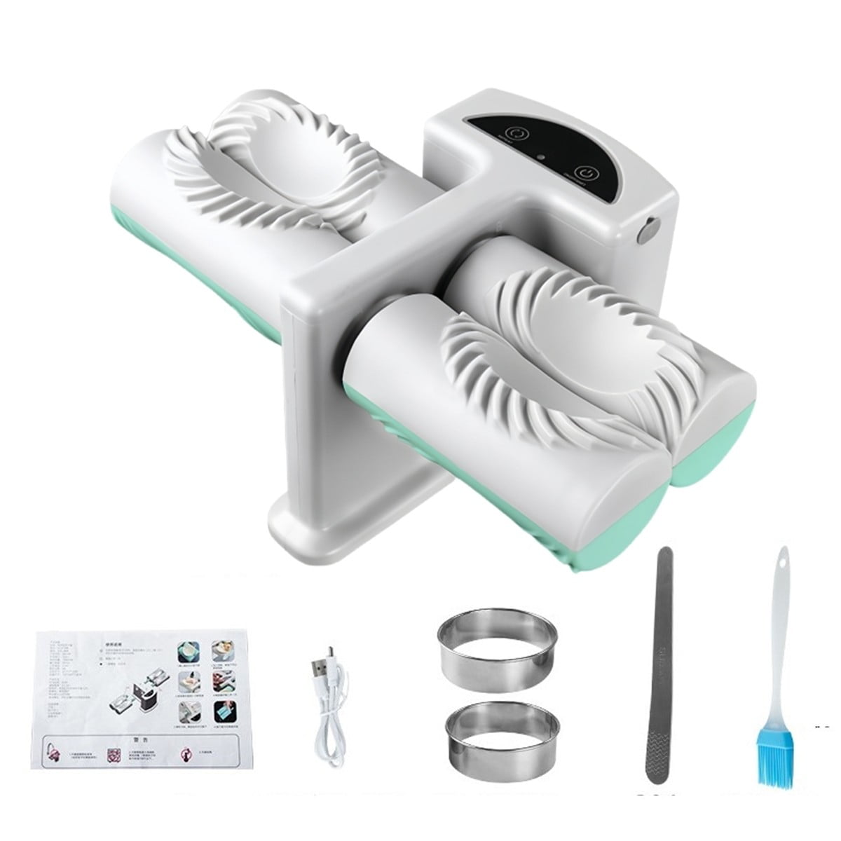 Automatic Electric Dumpling Maker Household Double Head Dumpling ...