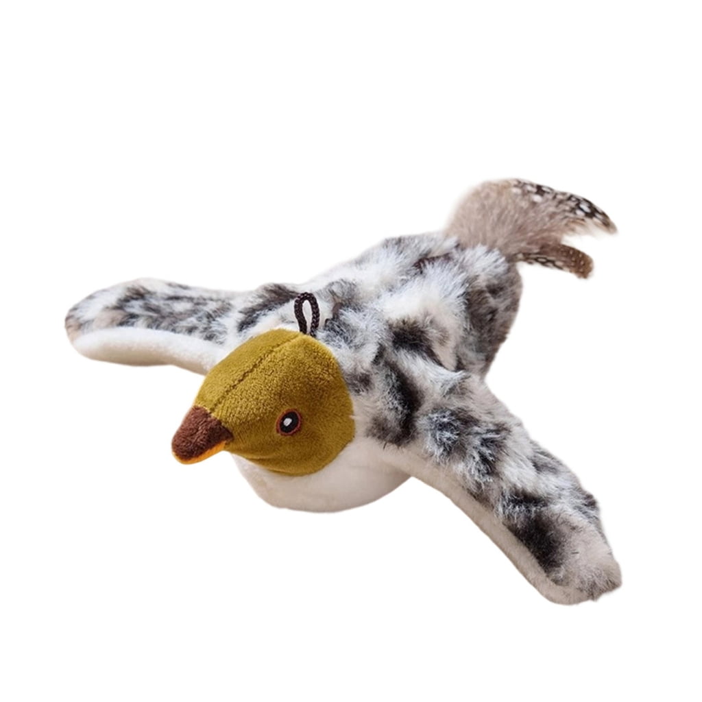 Automatic Electric Flapping Bird Cats Teasing Toy With Realistic ...