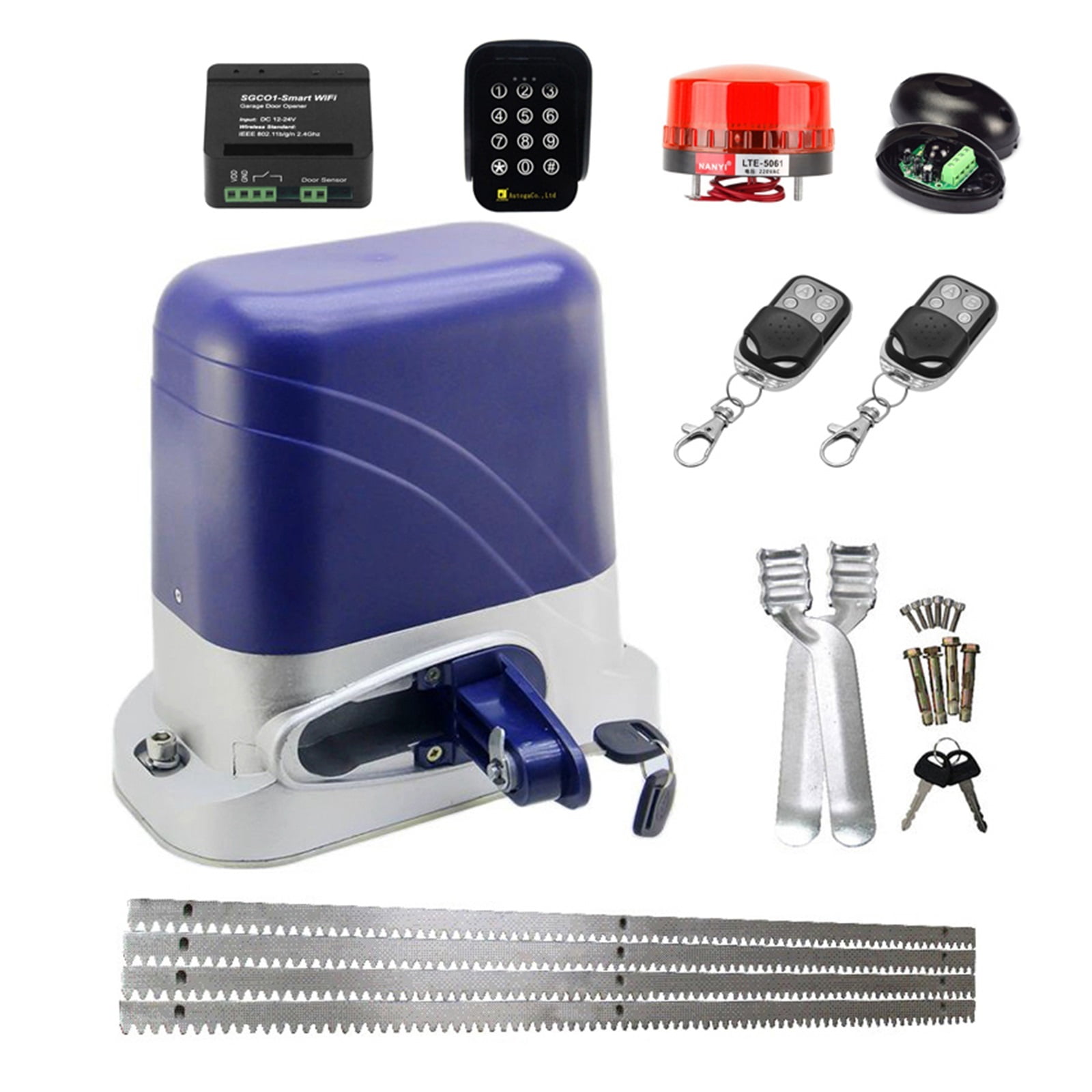 Automatic Electric Gate Opener For 1300KG Sliding Gate Door Garage ...