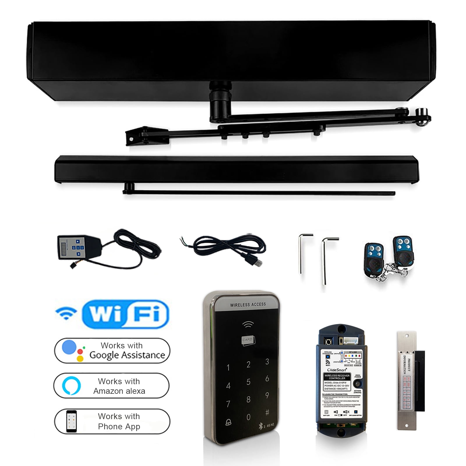 Automatic Electric Home Office Door Opener,Residential Commercial Front ...