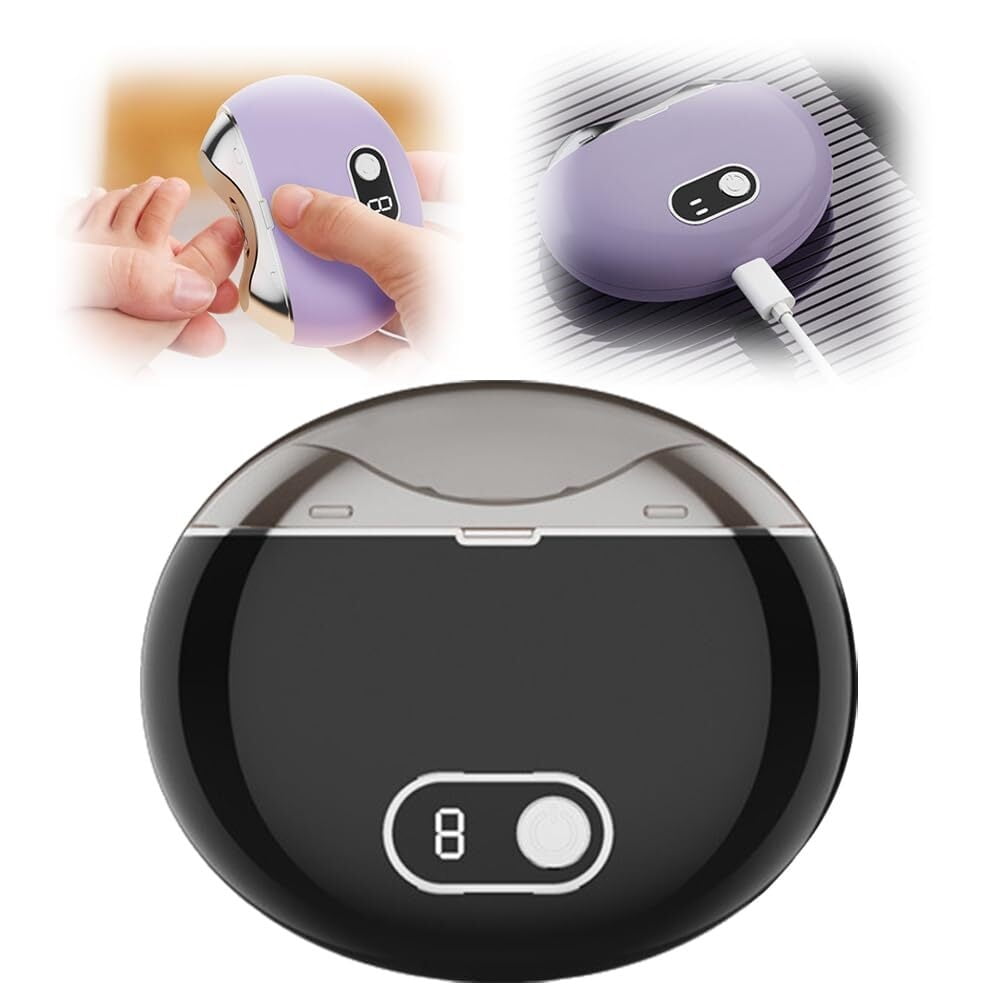 Automatic Electric Nail Clipper, 2024 New 3 Speeds Automatic Nail ...