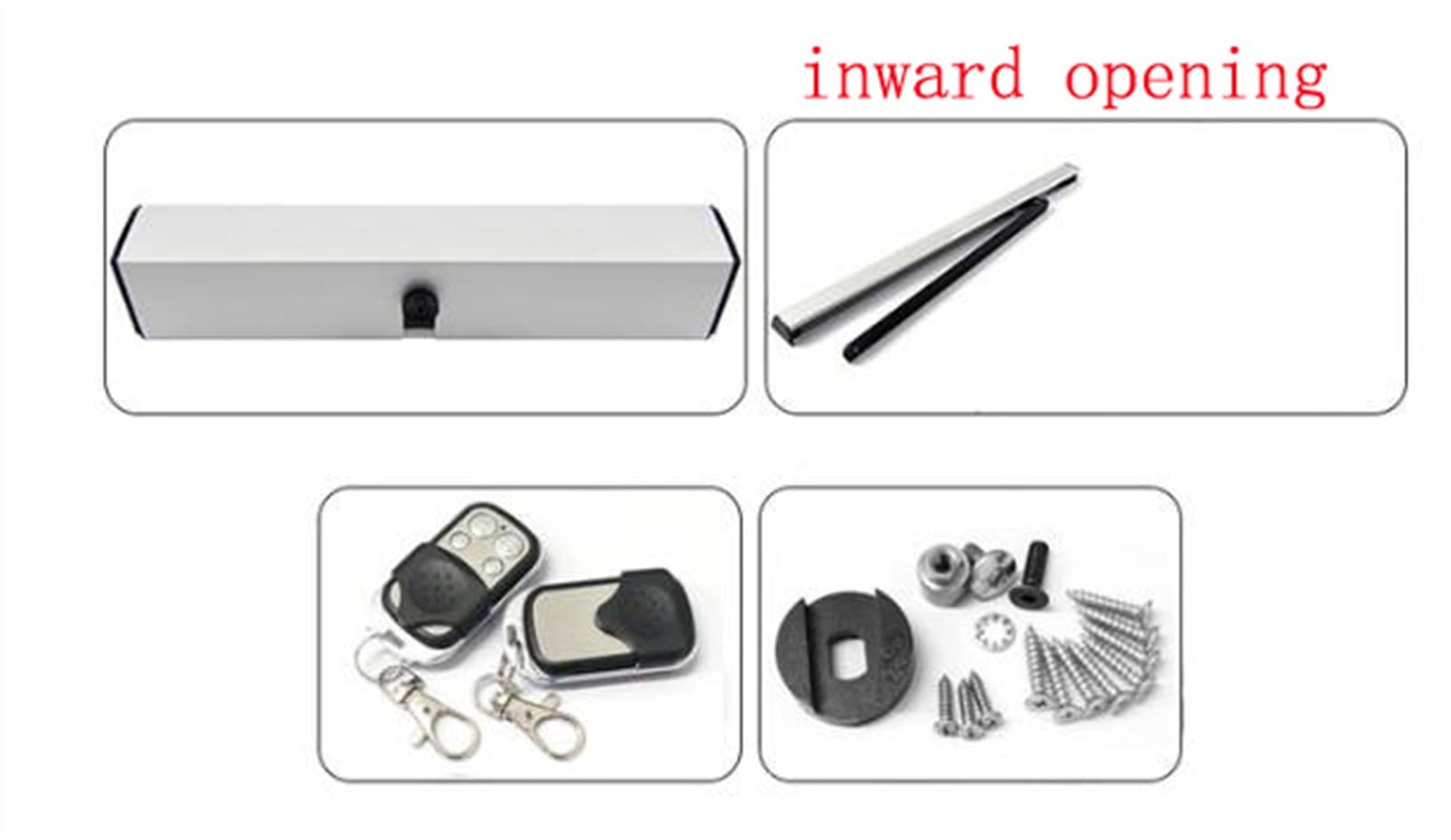 Automatic Electric Swing Door Opener 220 For Swing Doors + 2 Wireless ...