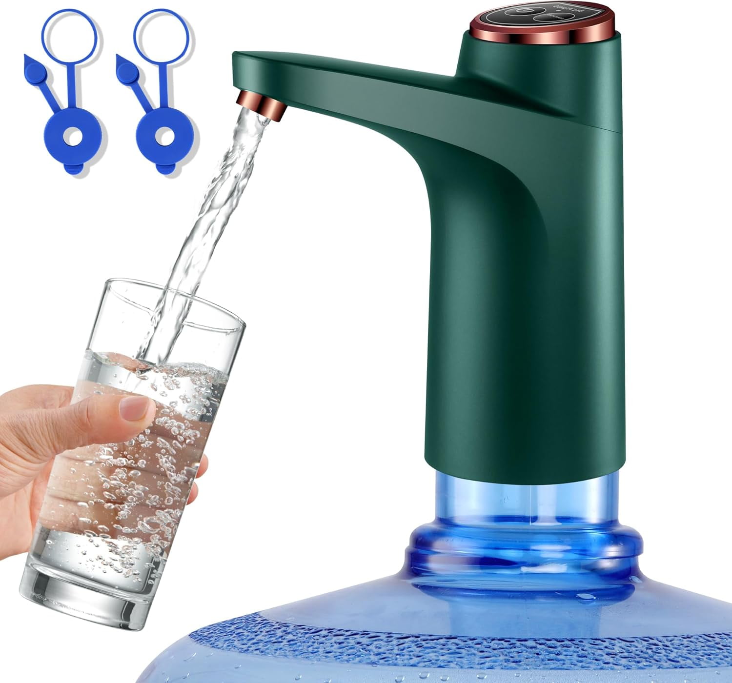 Automatic Electric Water Pump - Universal Rechargeable for 2, 3 and 5 ...