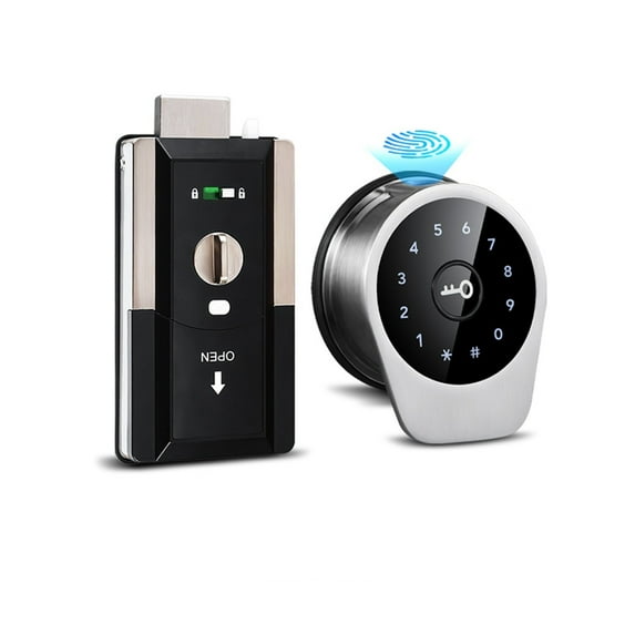 Automatic Electronic Smart Door Lock Biometric Fingerprint Lock Code ...