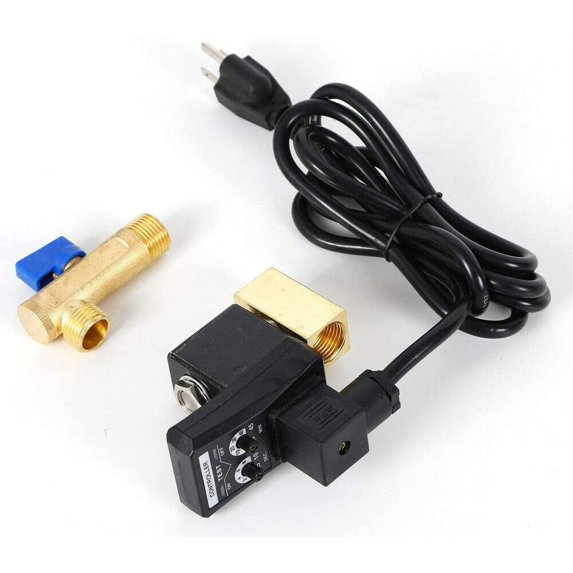 Automatic Electronic Timed Air Tank Water Moisture Drain Valve Timer ...