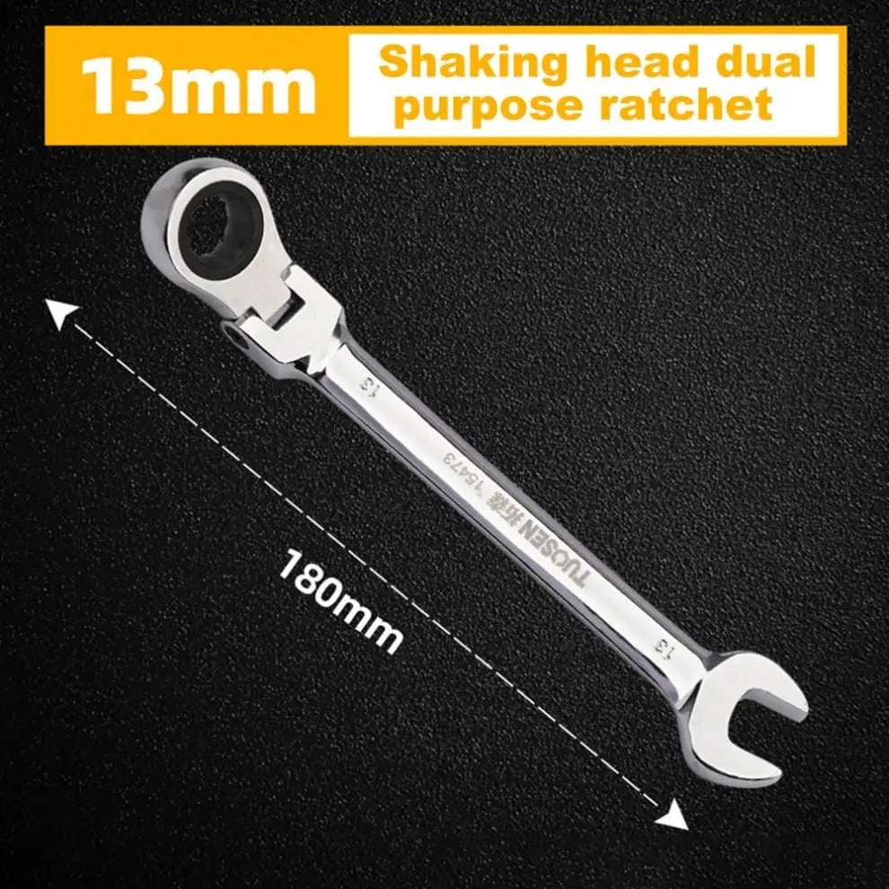 Automatic Fast And Labor-Saving Dual-Use Open-Ended Universal 72-Tooth ...