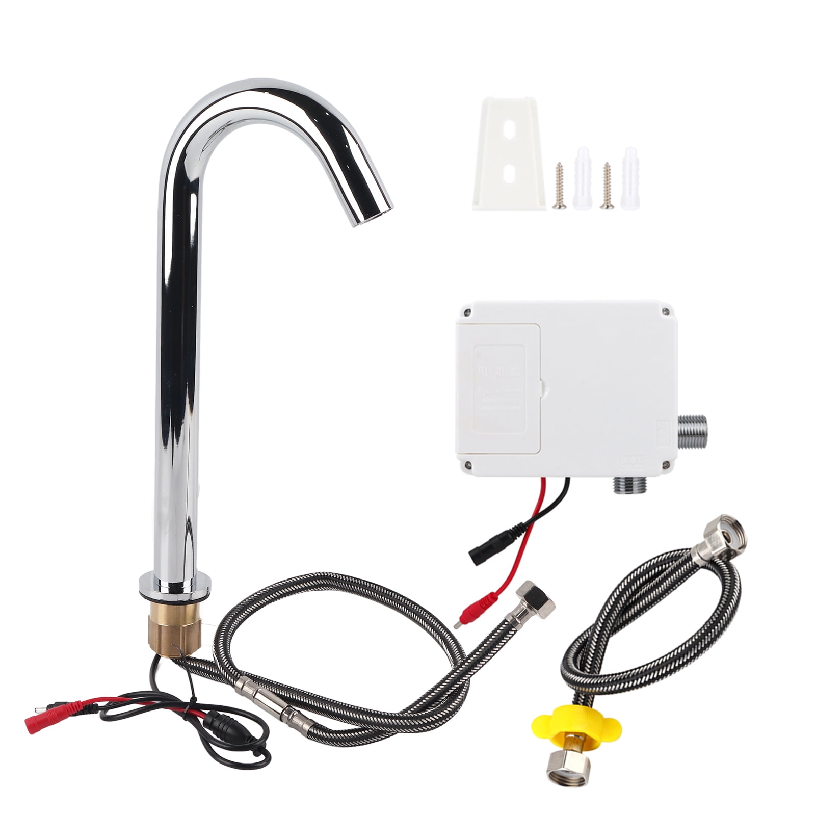 Automatic Faucet,G1/2in Thread Automatic Induction Sensor Water Faucet ...