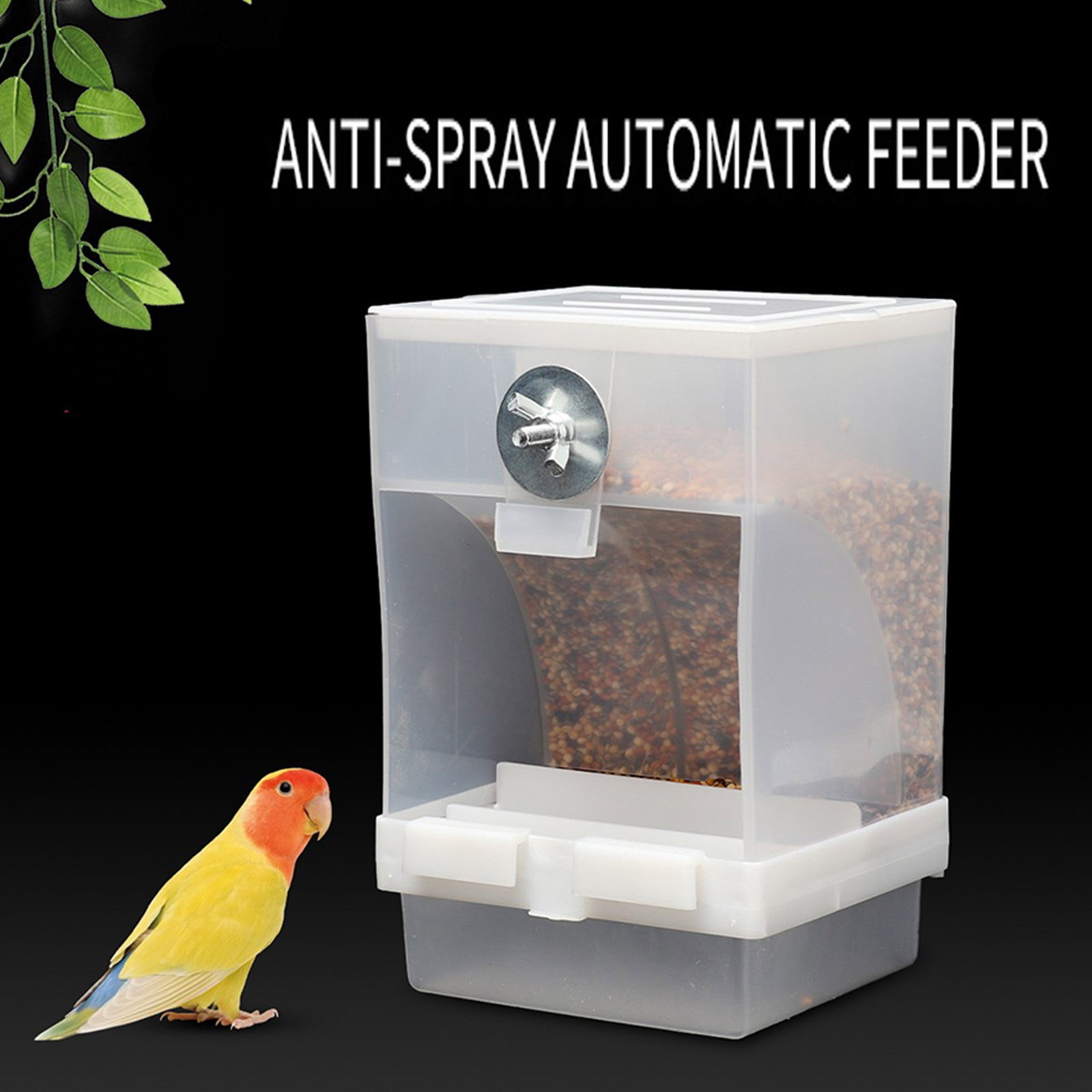 Automatic Feeder/Feeder/Antisplash Bird Food Box/270g/Timed Ration Bird ...
