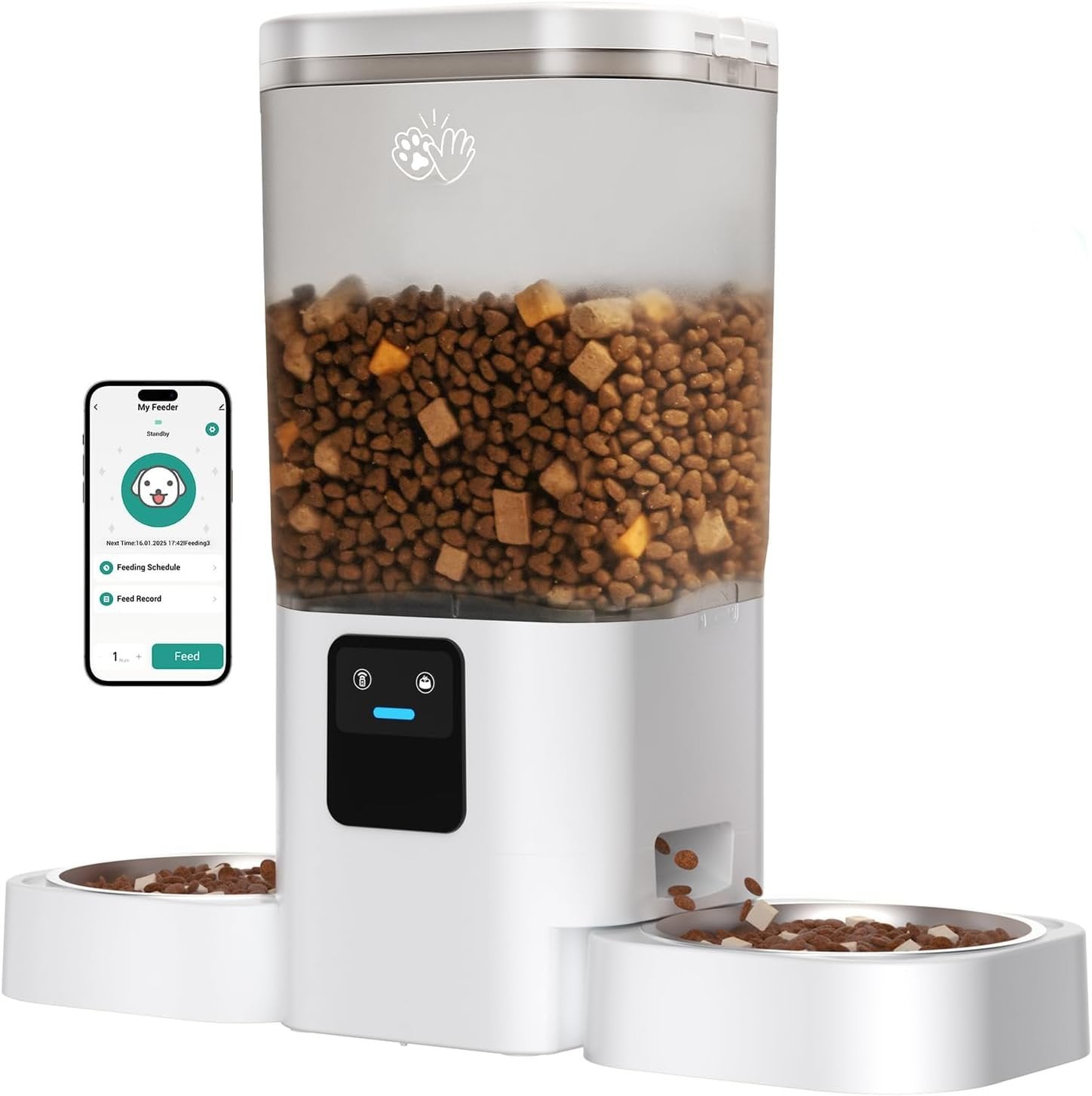 Automatic Feeders 2 with Slow Feed: 7L Dual Automatic Feeder with 5G ...