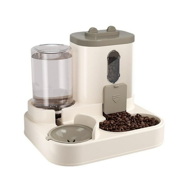 Automatic Feeding System Pet Food Bowl with Dispenser Large Food ...
