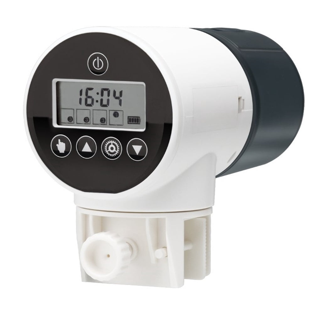 Automatic Fish Feeder Dispenser for Aquarium: Rechargeable Auto Feeders ...