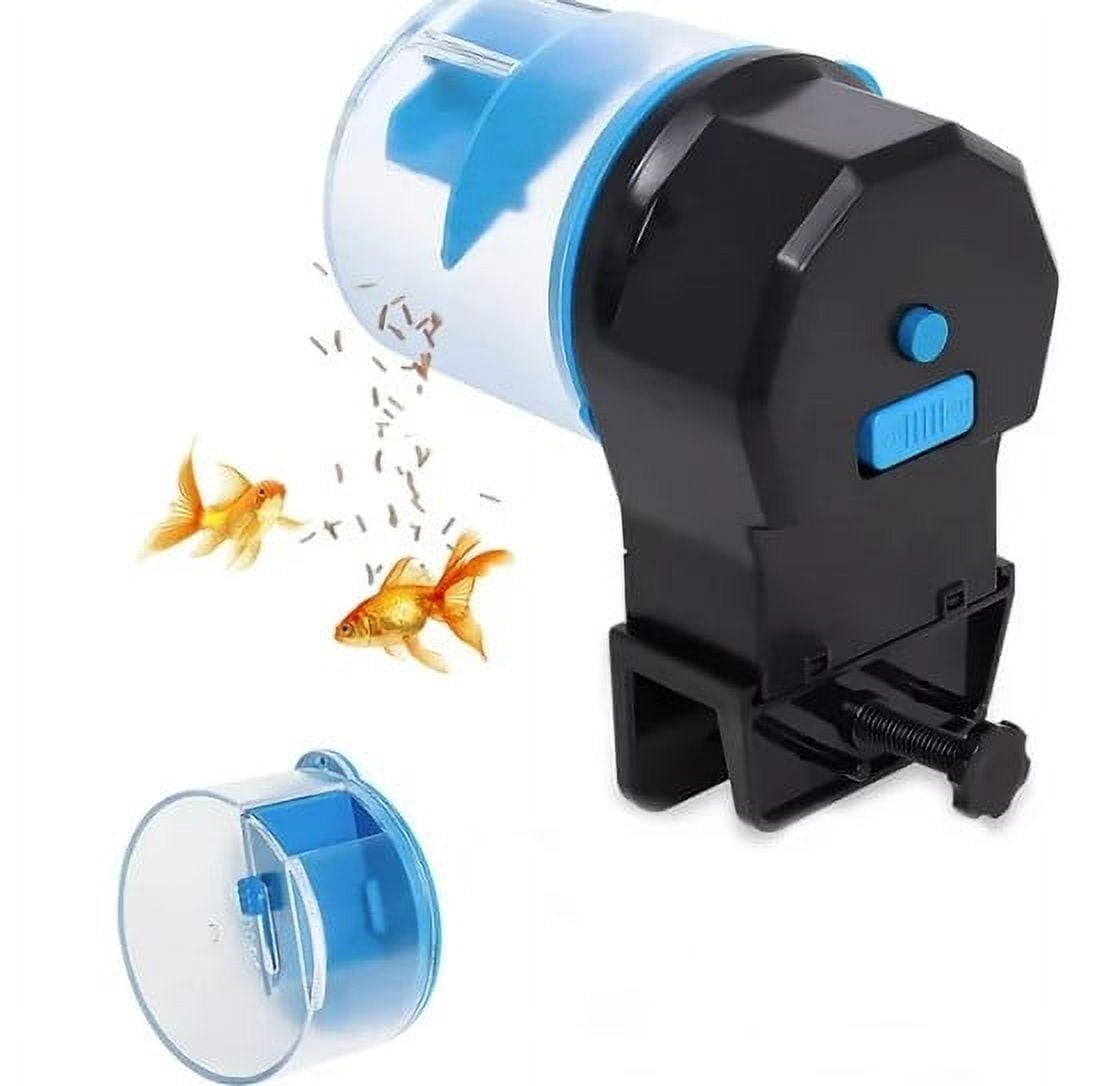 Automatic Fish Feeder, Electric Auto Fish Food Timer Dispenser for ...