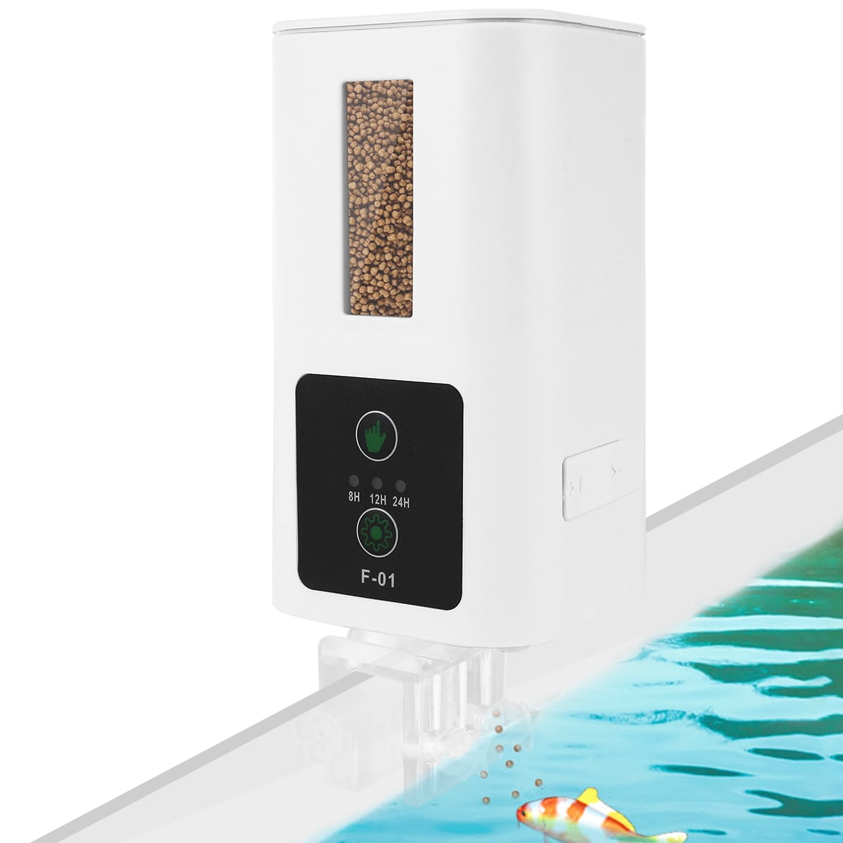 Automatic Fish Feeder Intelligent Timing Aquarium Food Dispenser ...