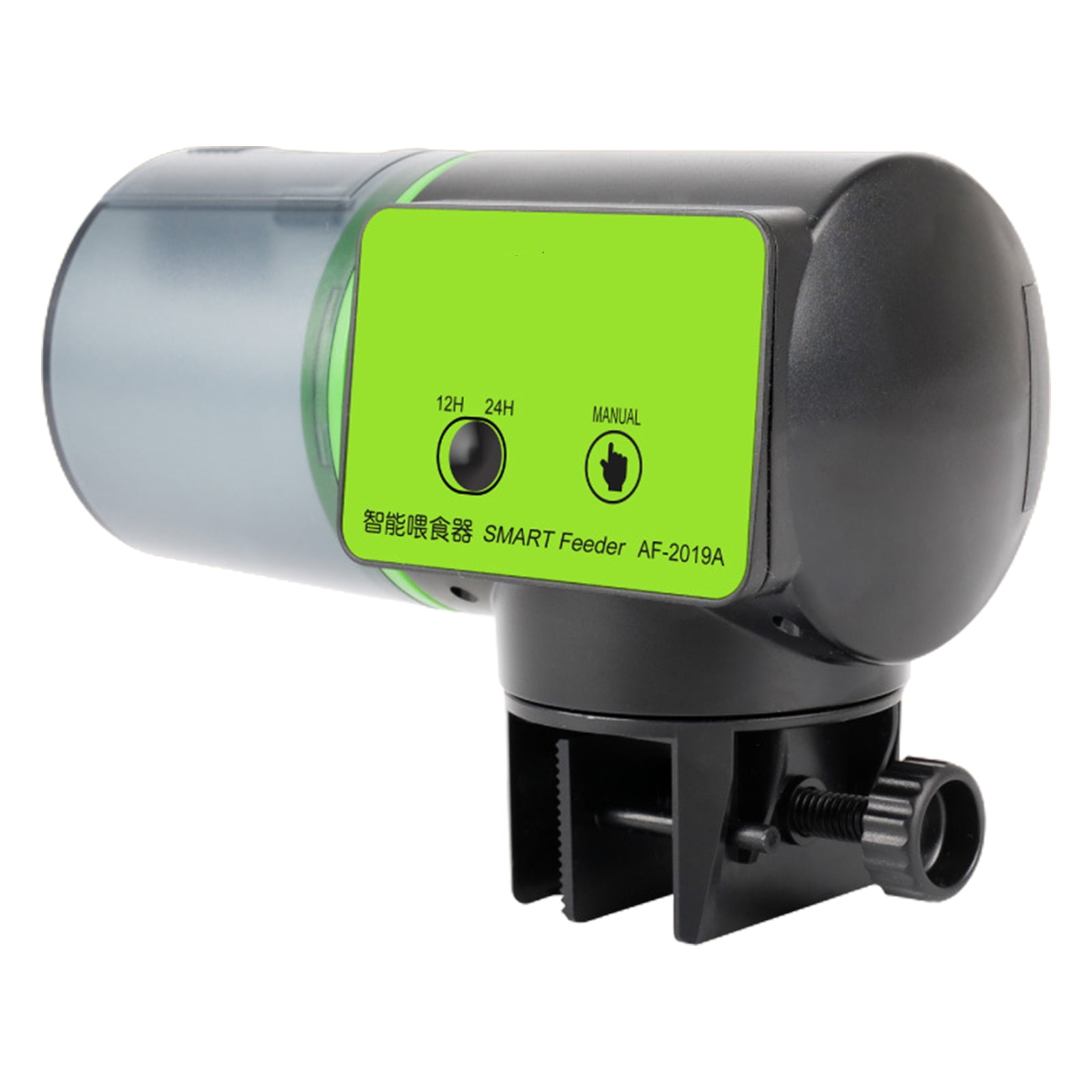 Automatic Fish Feeder Rechargeable Timer Fish Feeder Battery Powered ...