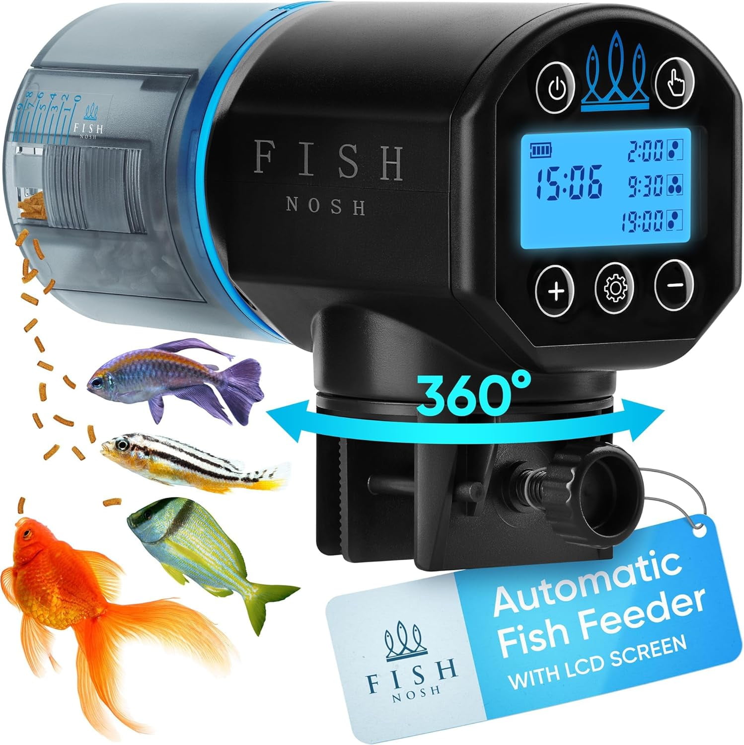 Automatic Fish Feeder for Aquarium - New Generation 2026, Auto Food ...