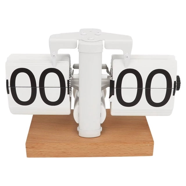 Automatic Flip Digital Clock Auto Flip Desk Clock Flip Clock Minimalist ...