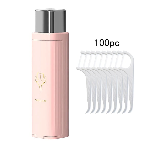 Automatic Floss Dispenser Portable, Wenini Floss Box 1 Press Up 100 ...