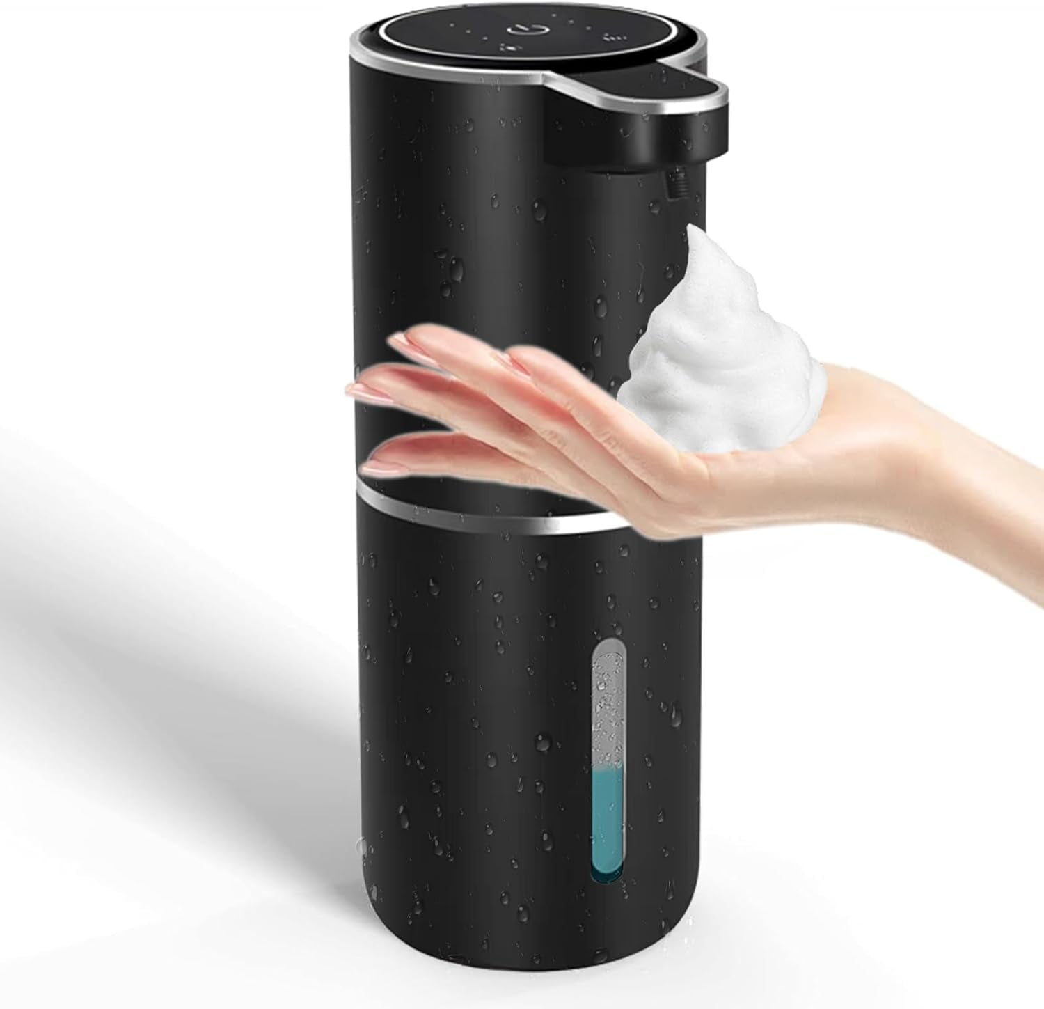 Automatic Foaming Soap Dispenser, 4-Gear Adjustable Touchless Foam Soap ...