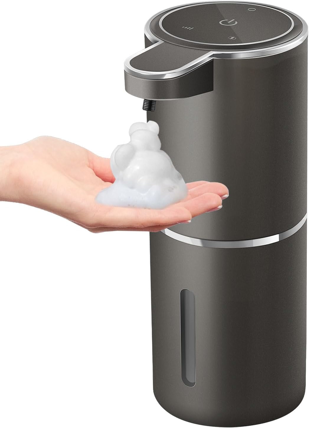 Automatic Foaming Soap Dispenser,4-Level Adjustable Foam, Wall Mount ...