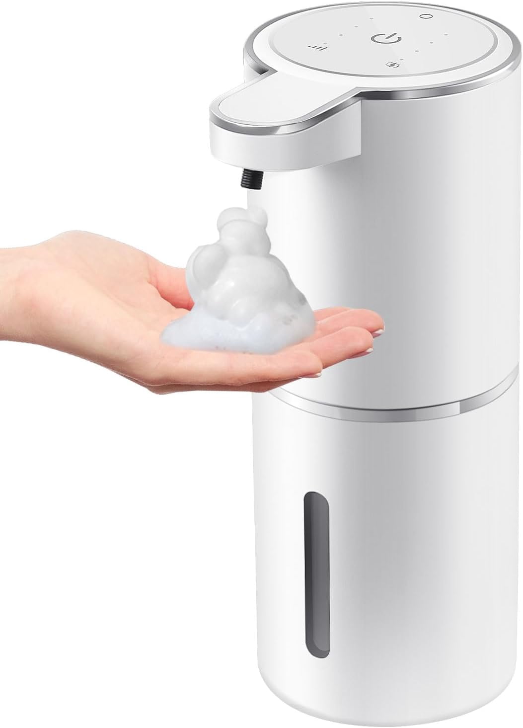 Automatic Foaming Soap Dispenser, 4-Level Adjustable , Wall Mount, , 12 ...