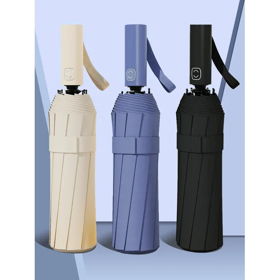 Automatic Folding Large Umbrella Windproof & Rainproof, High-Quality ...