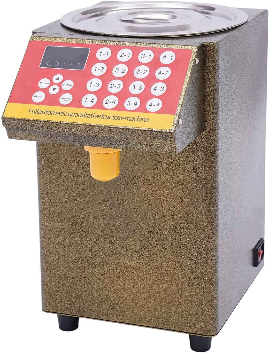 Automatic Fructose Dispenser, 110V 8000CC Fructose Quantitative Machine ...