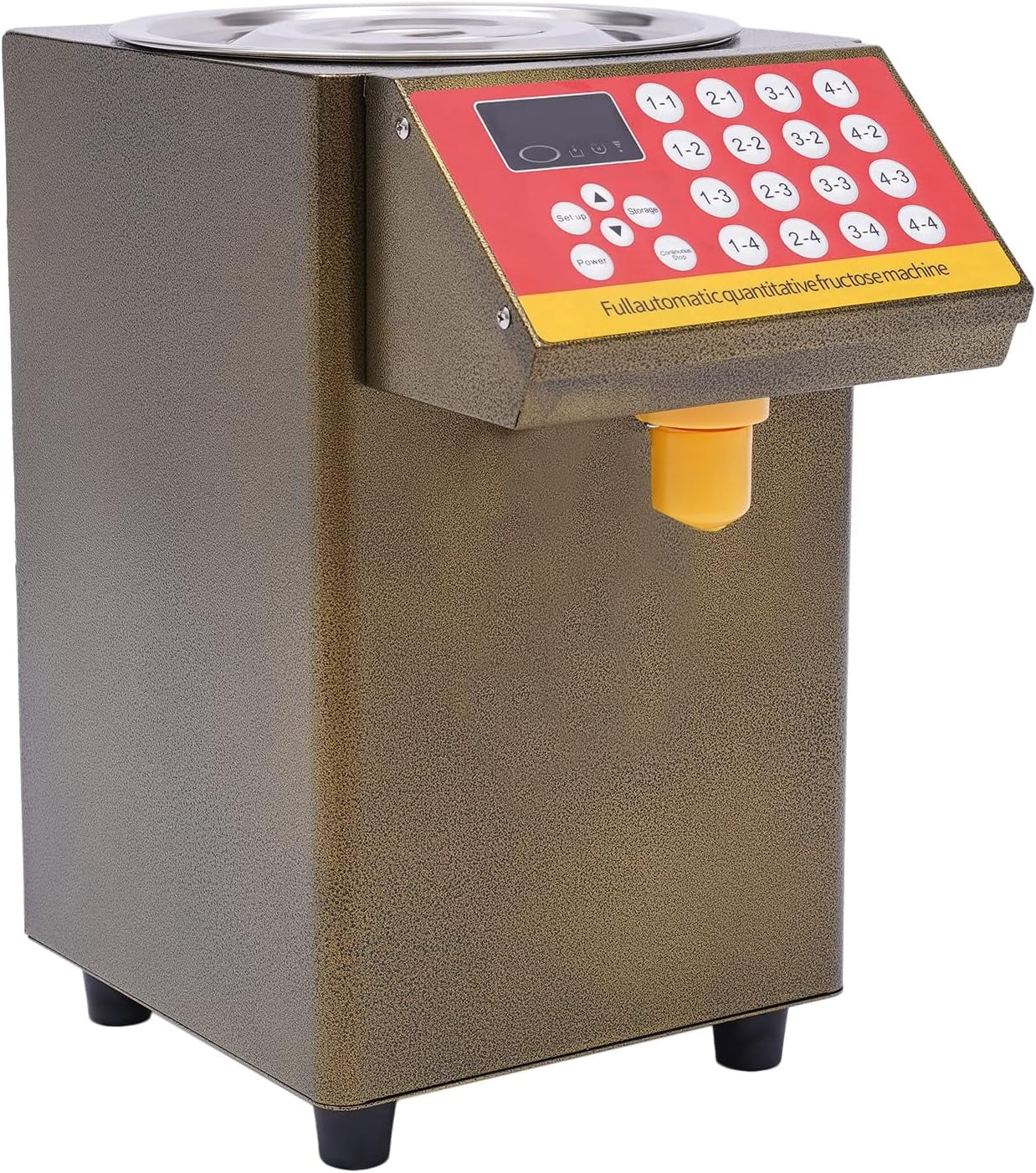 Automatic Fructose Dispenser 110V Bubble Tea Machine 8000CC/ 2.11GAL ...