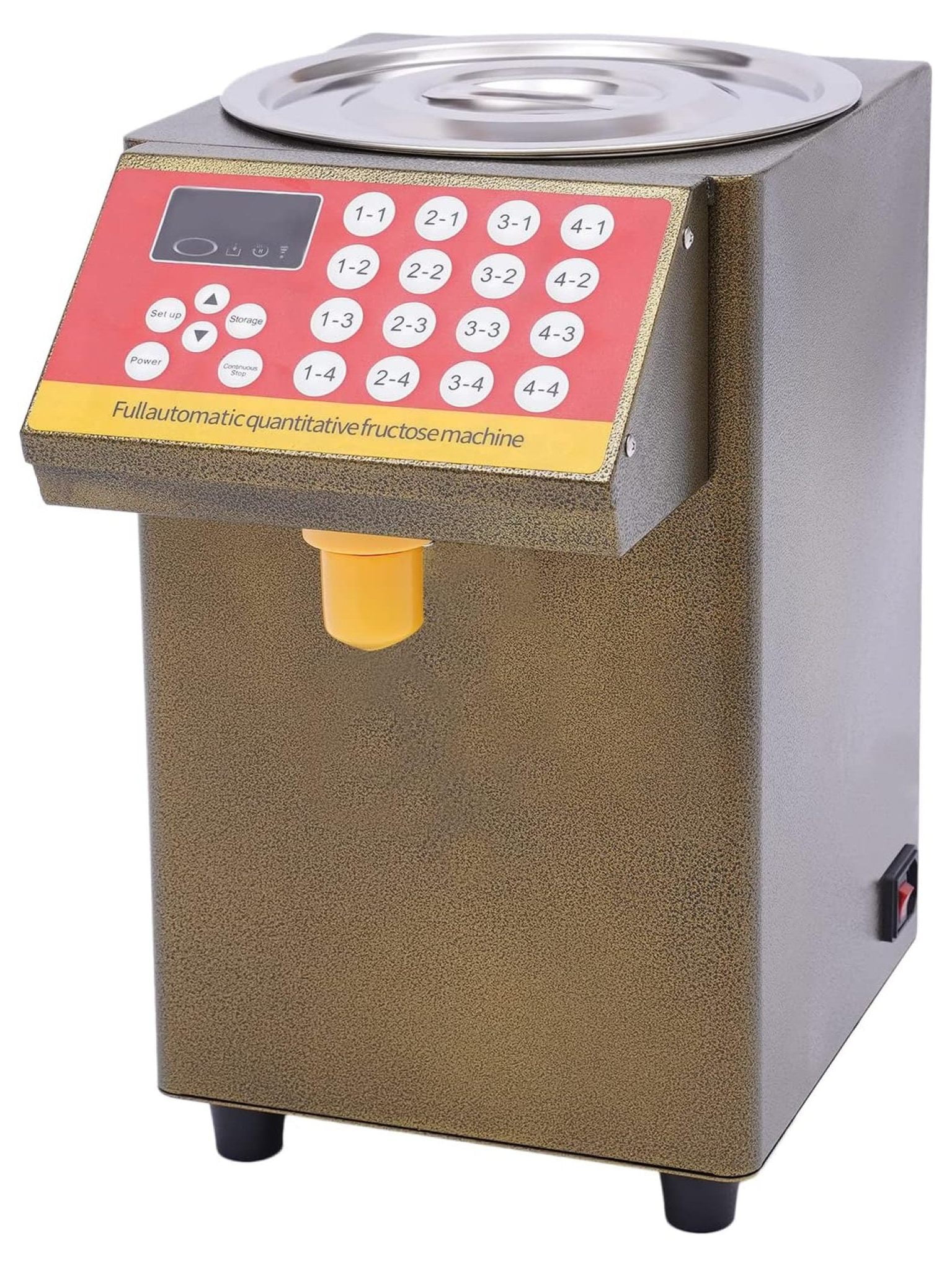 Automatic Fructose Dispenser 500w 8000cc Fill Quantitative Accuracy ...