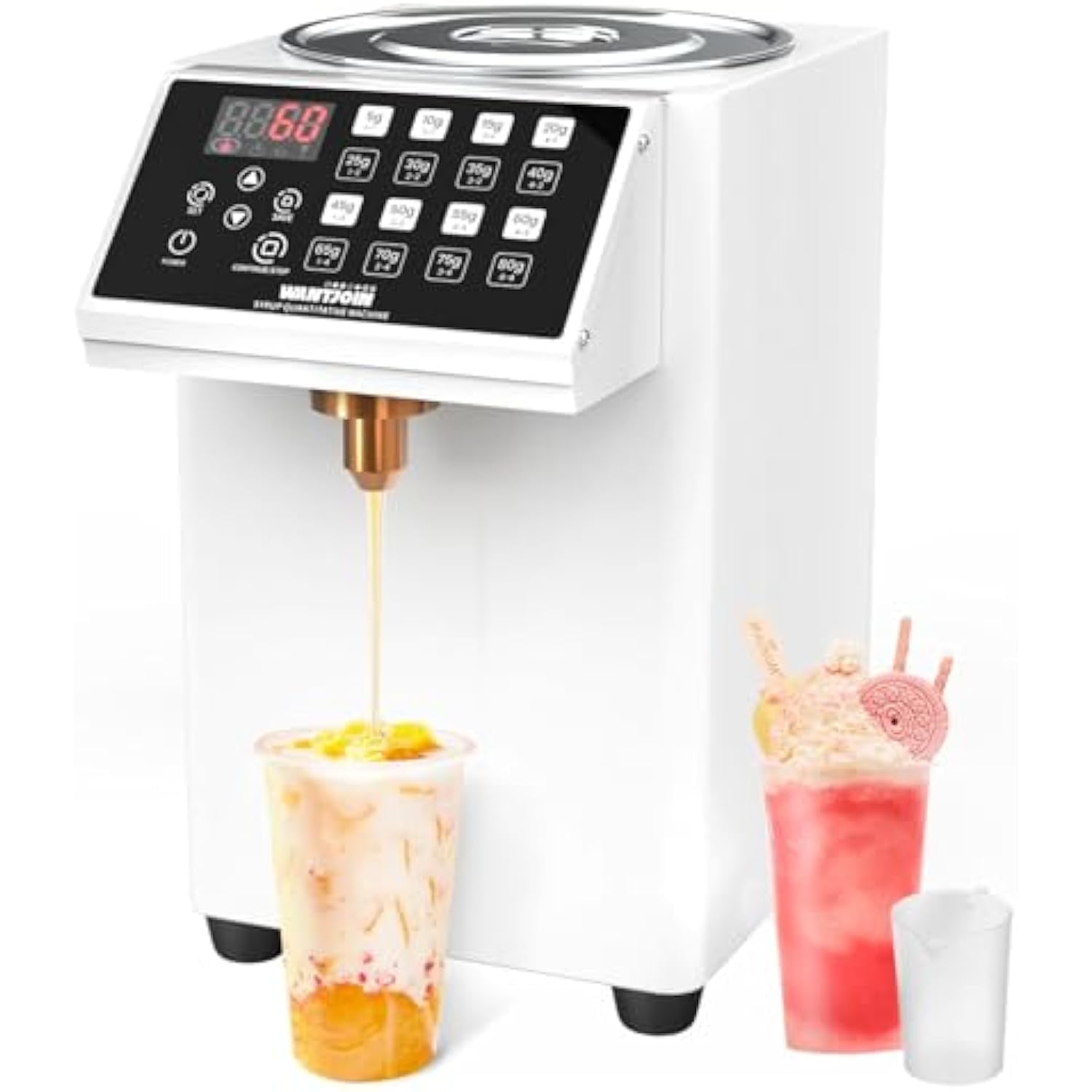 Automatic Fructose Dispenser - Commercial Stainless Steel Syrup ...