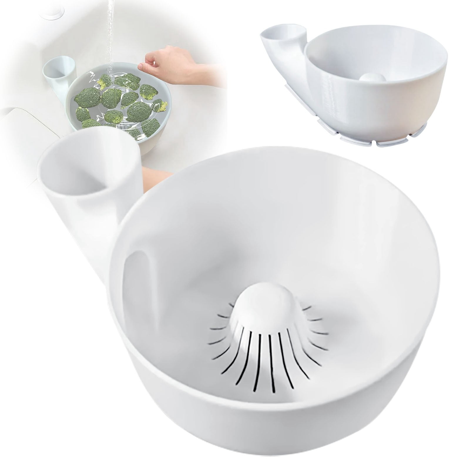 Automatic Fruit and Vegetable Washer Berry Spinner and Cleaner Bowl 3D ...