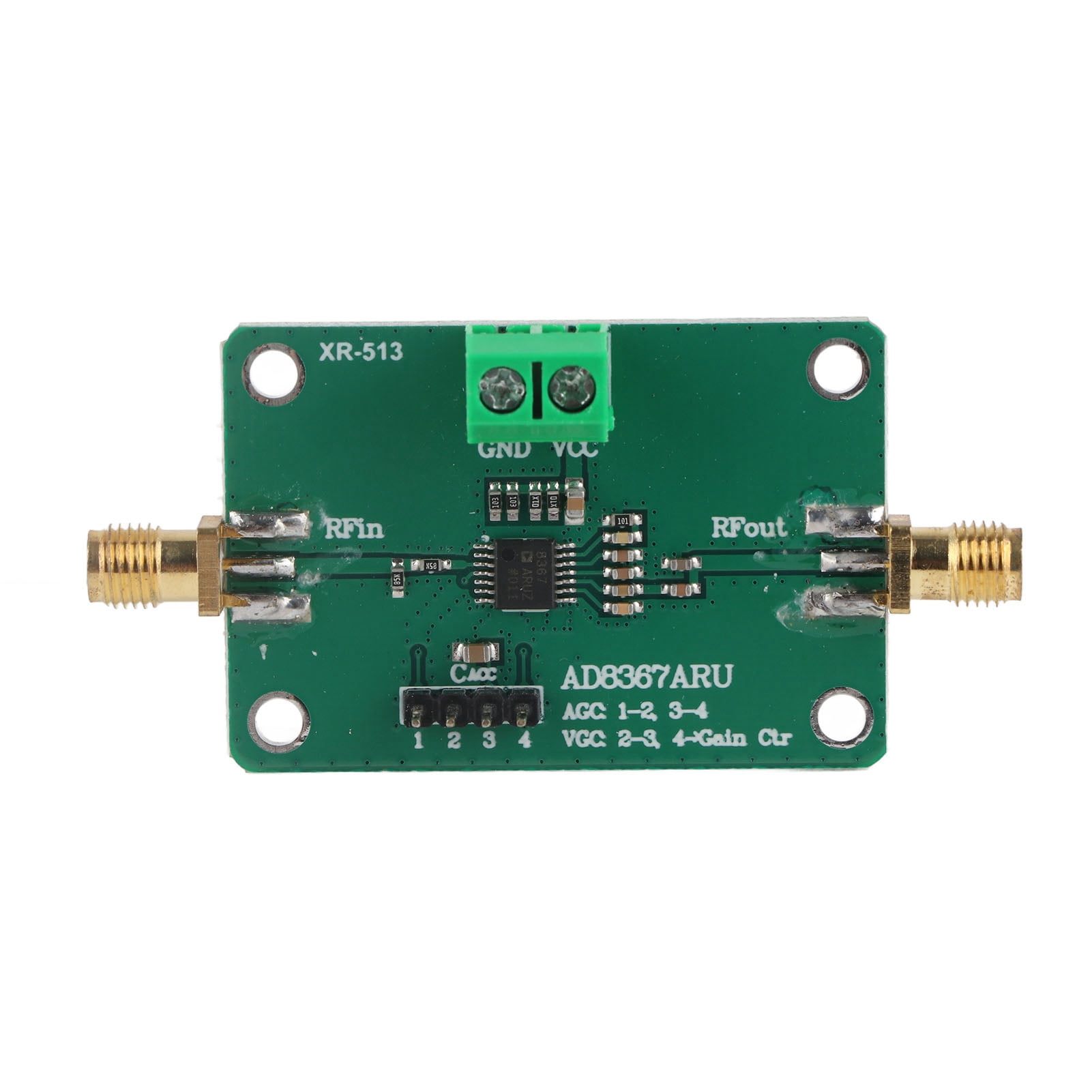 Automatic Gain Control Amplifier, 0.1-500MHz, Intermediate Frequency ...