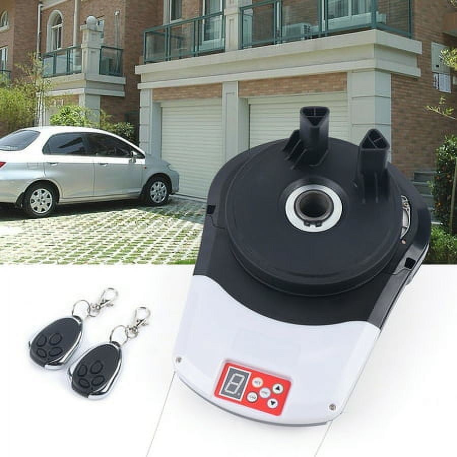 Automatic Garage Roll Up Roller Door Opener Motor Rolling & 2 Remotes ...
