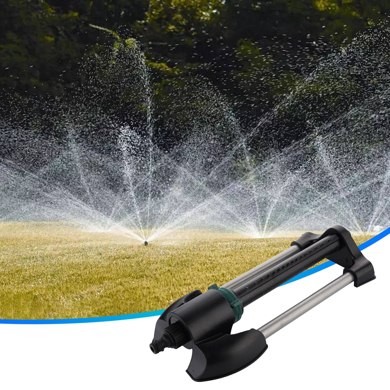Automatic Garden Sprinkler, Large Vegetable Garden Irrigation, 360 ...