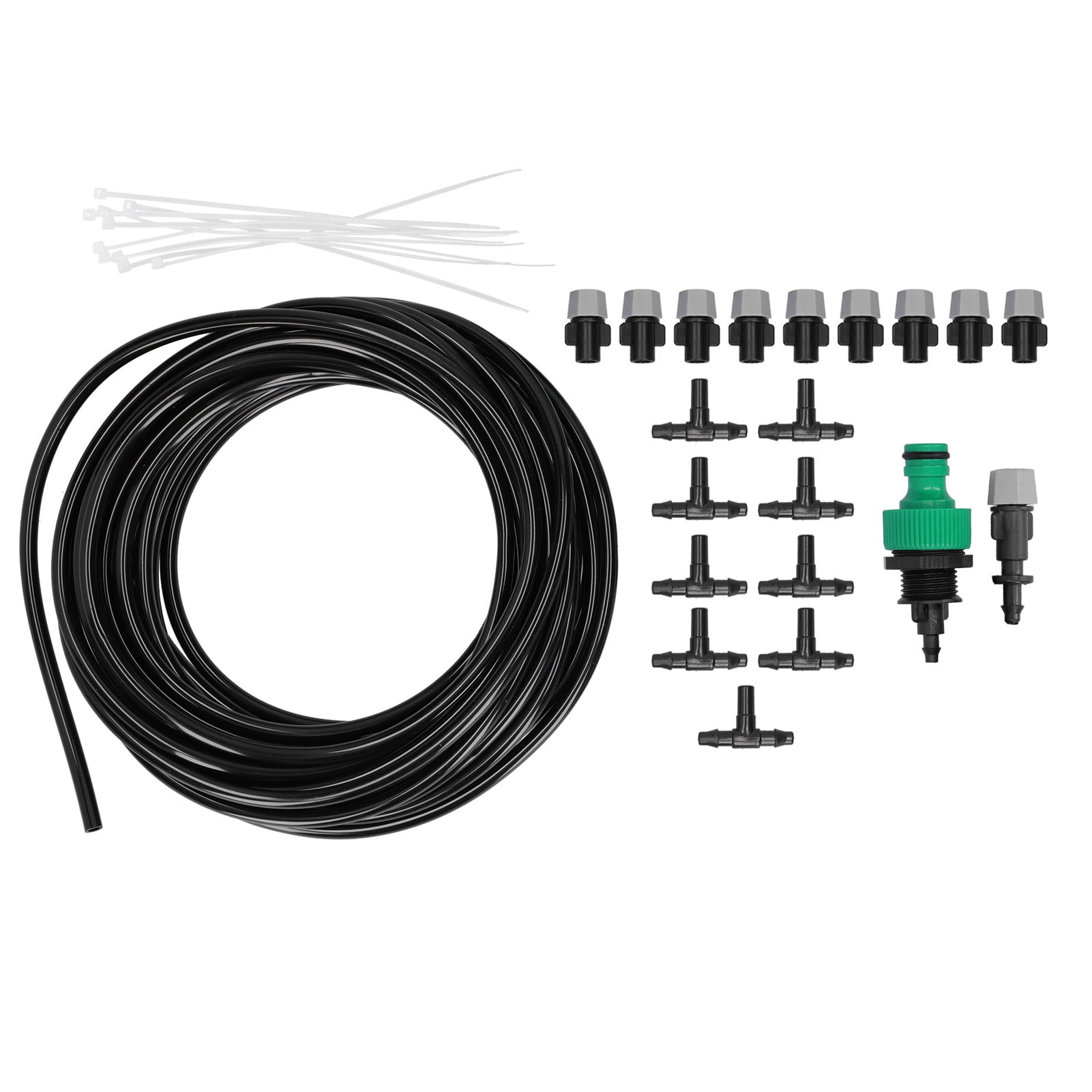 Automatic Garden Water Misting Cooling System Sprinkler Nozzle Hose ...