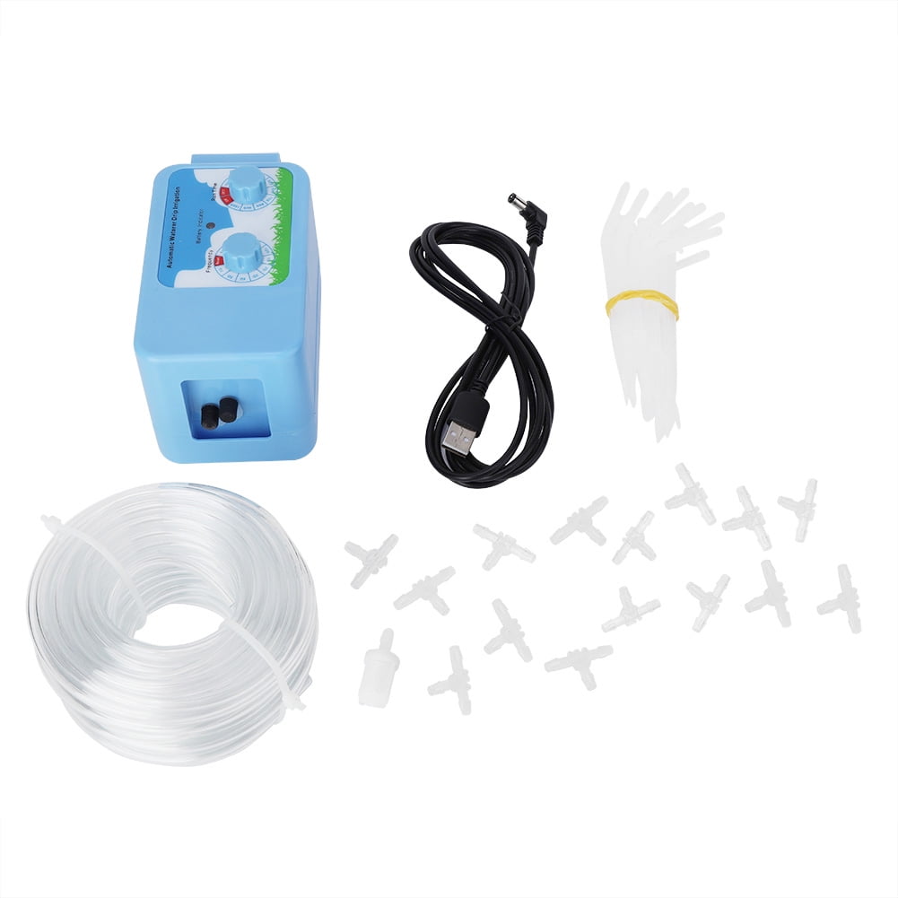 Automatic Garden Watering System Kit, Drip Irrigation Timer With 10m ...