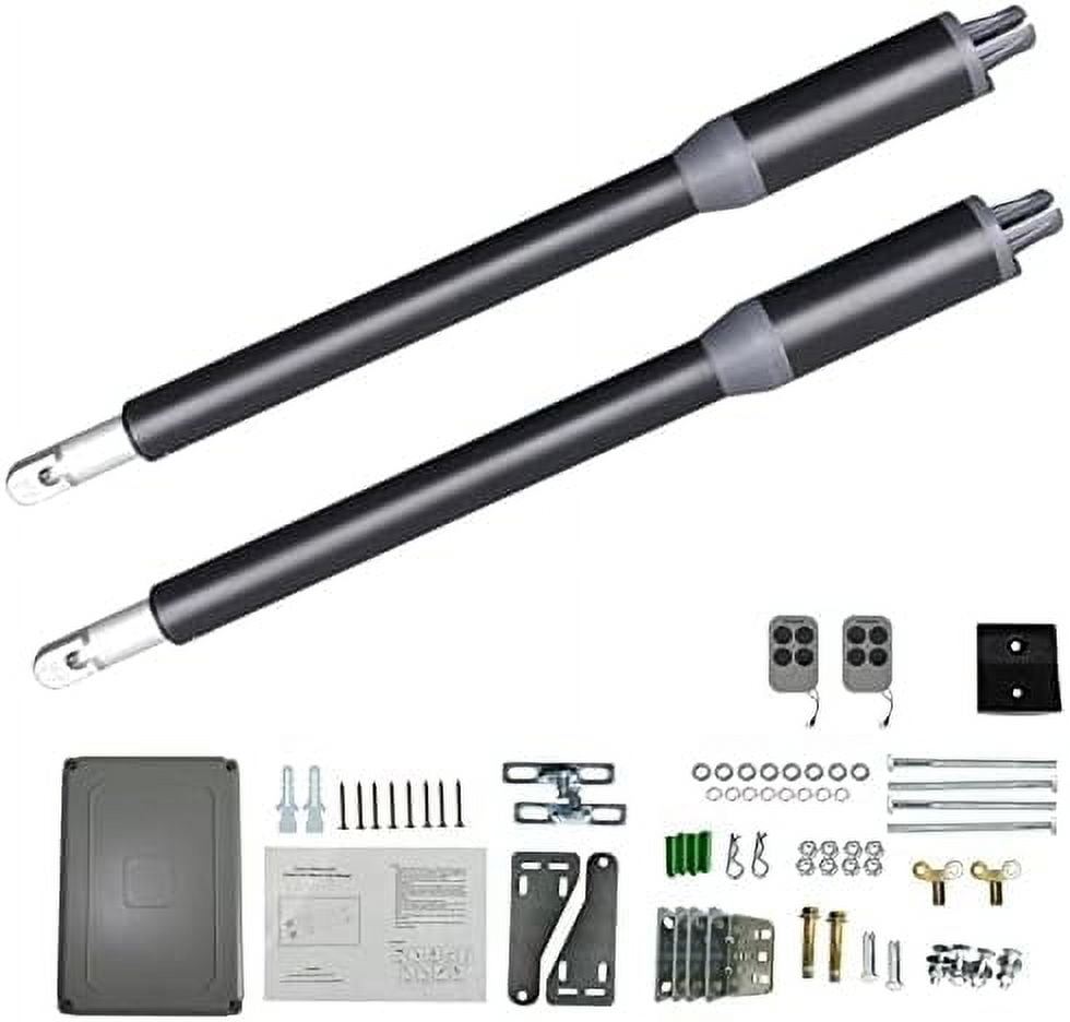 Automatic Gate Opener, Electric Gate Opener Kit with 2 Remote Control ...