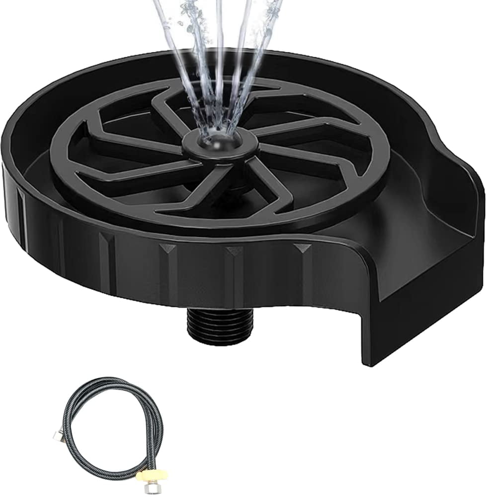 Automatic Glass Rinser for Kitchen Sinks, Multi Angle Pressured Cup ...