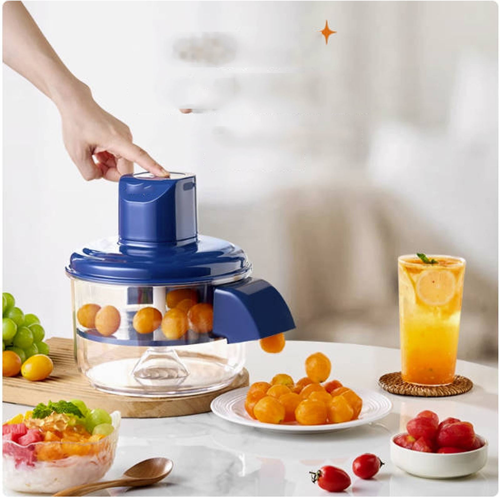Automatic Grape Peeler Tool Effortlessly Skin Small Fruits Like Cherry ...