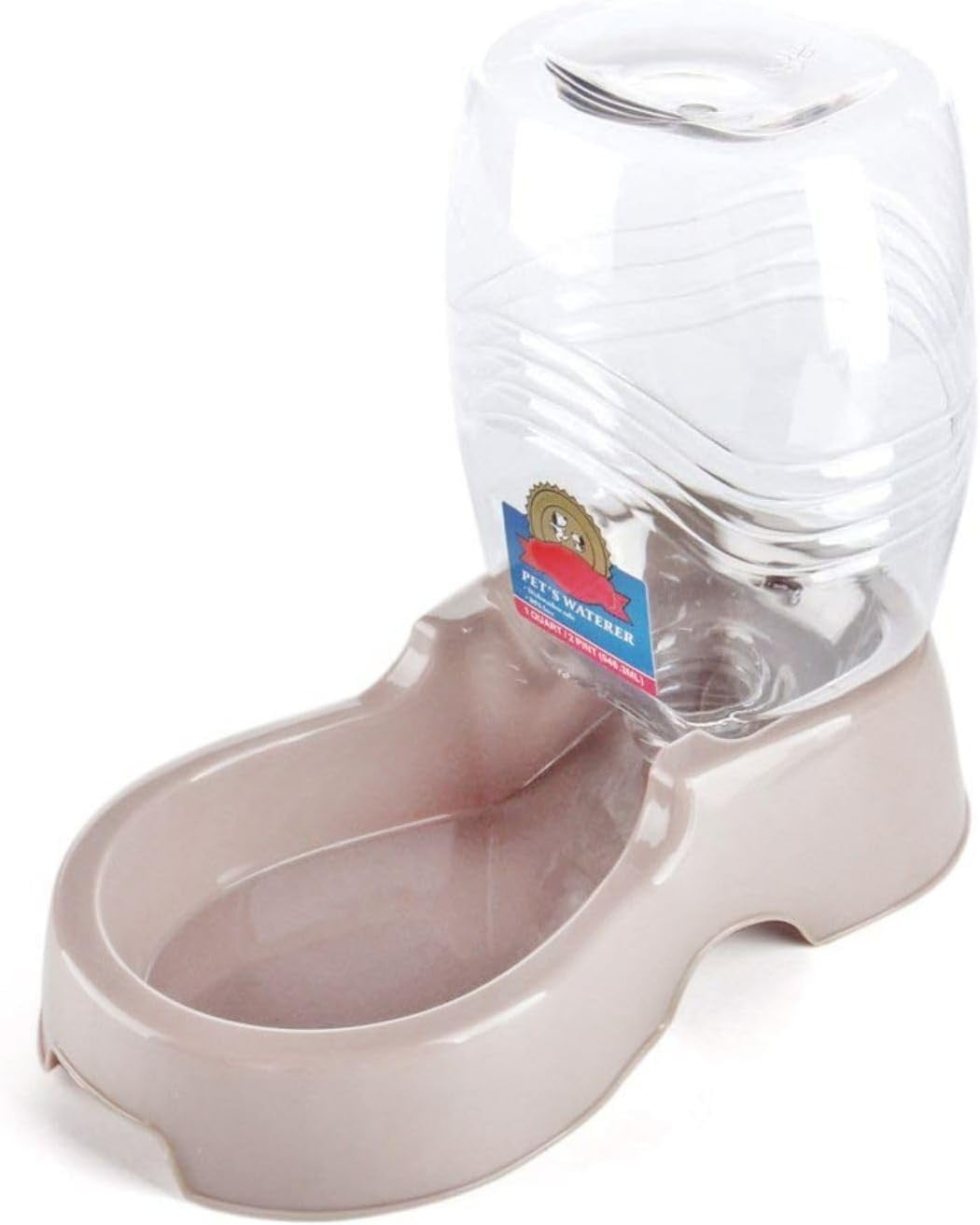 Automatic Gravity Pet Waterer for Cat & Dog - Non-Skid & Easy-Clean ...
