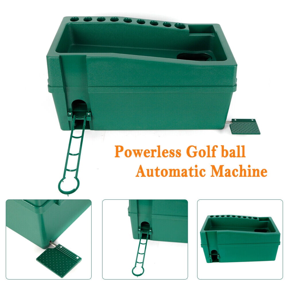 Automatic Green Golf Ball Dispenser No Electricity Required Golf Ball ...