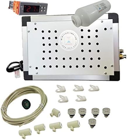 MistCooling Automatic Greenhouse Humidification System Drip Irrigation ...
