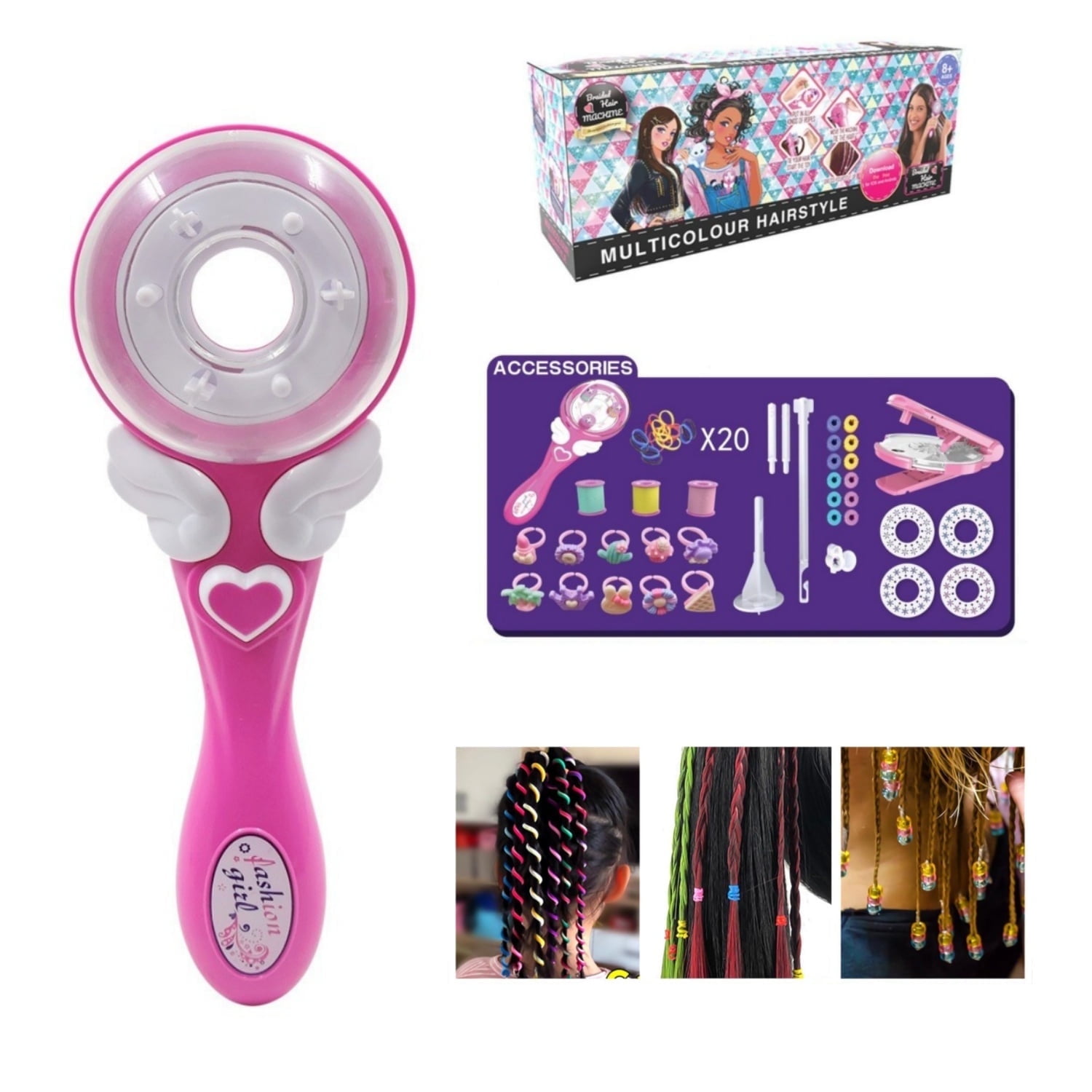 Automatic Hair Braider -Jademall Electric Hair Braiding Machine for ...