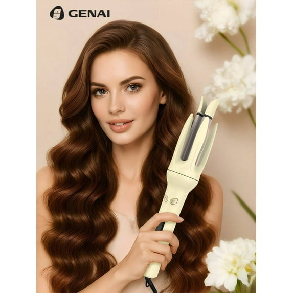 Automatic Hair Curler for Medium/Long Hair | Anti-Scald Design | 1.1 ...