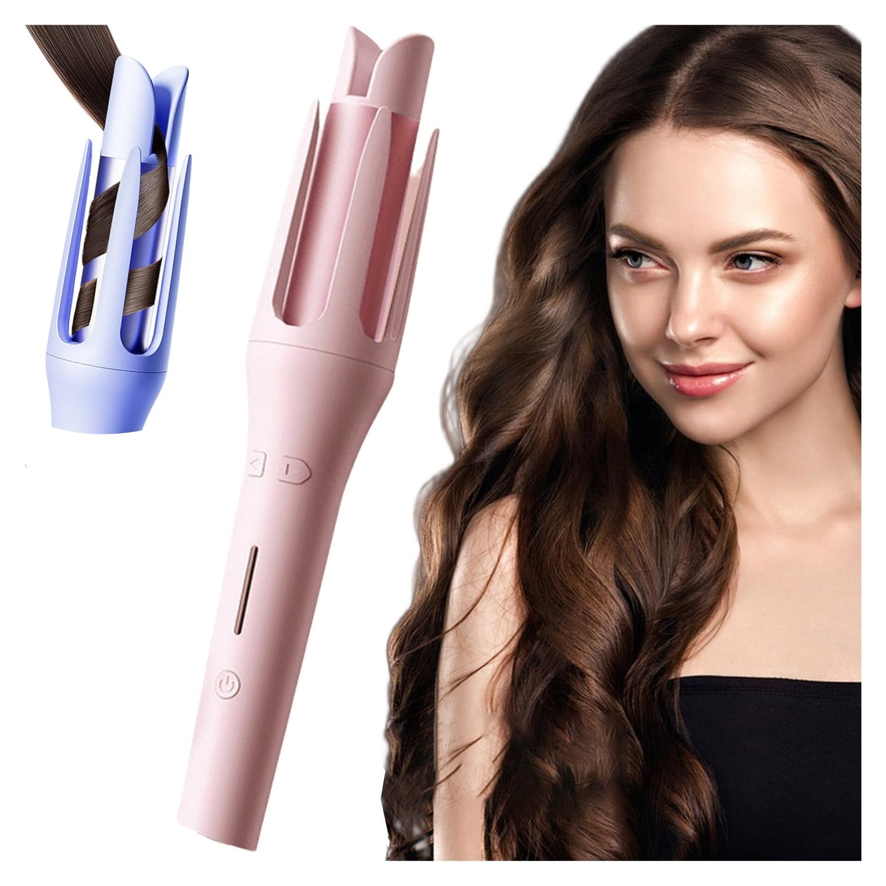Automatic Hair Curler, Portable Rotating Curler, 4 Temperature Options ...