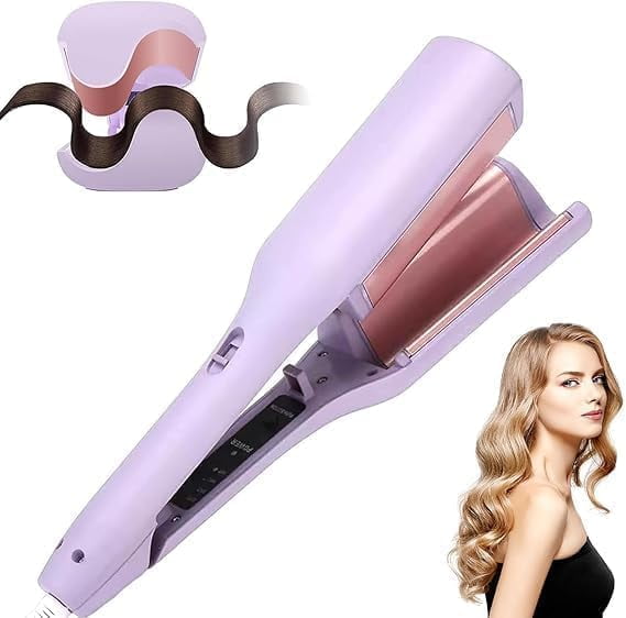 Automatic Hair Curler For Women Rechargeable Auto Rotating Ceramic Hair ...